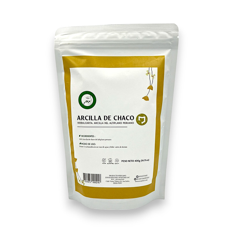 ARCILLA DE CHACO 400 G - AVANTARI | Avantari web